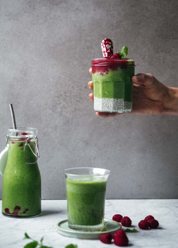 Smoothie Vert et pudding de chia - Ankarsrum France