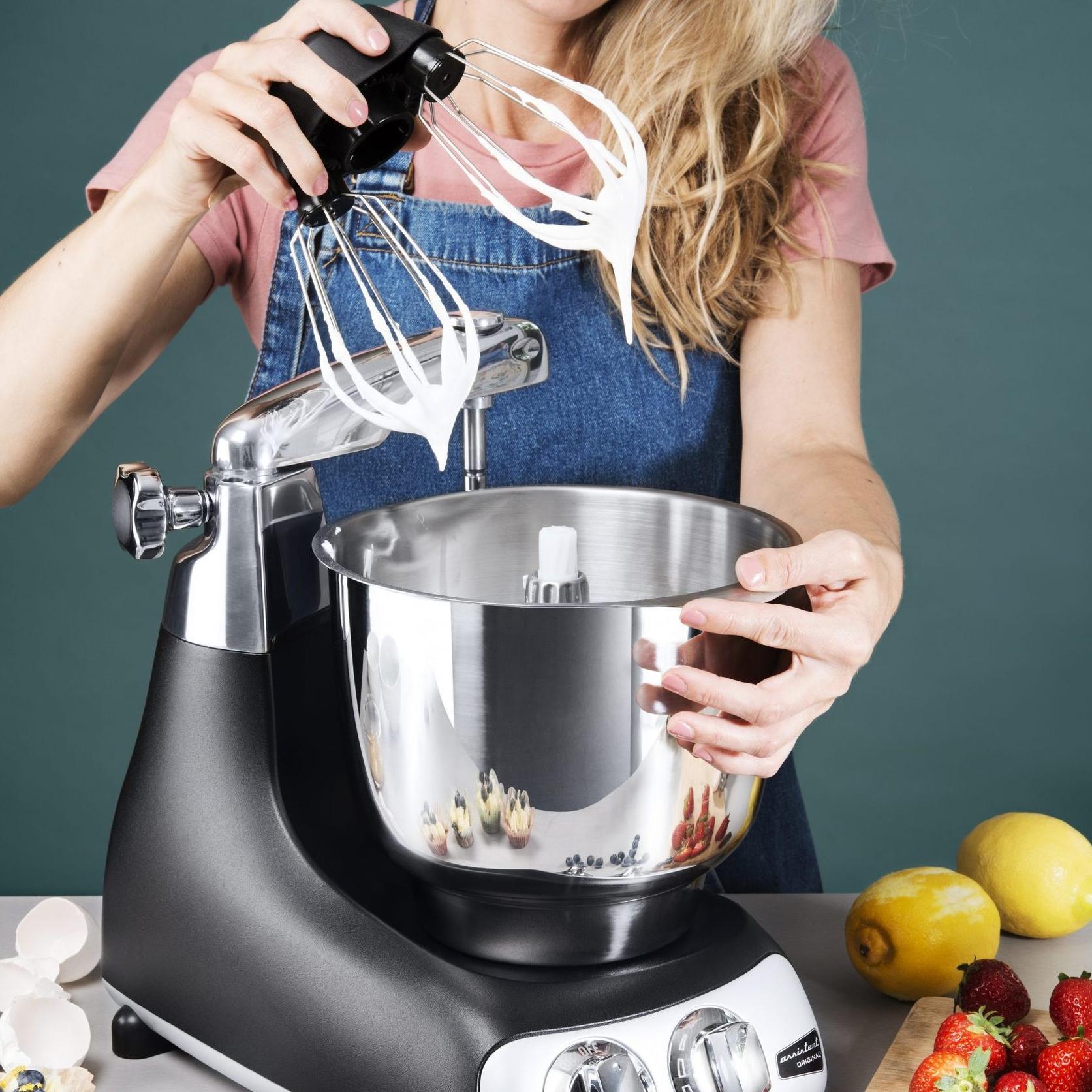 Vispskål i rostfritt stål - Effektiva vispar - Ankarsrum