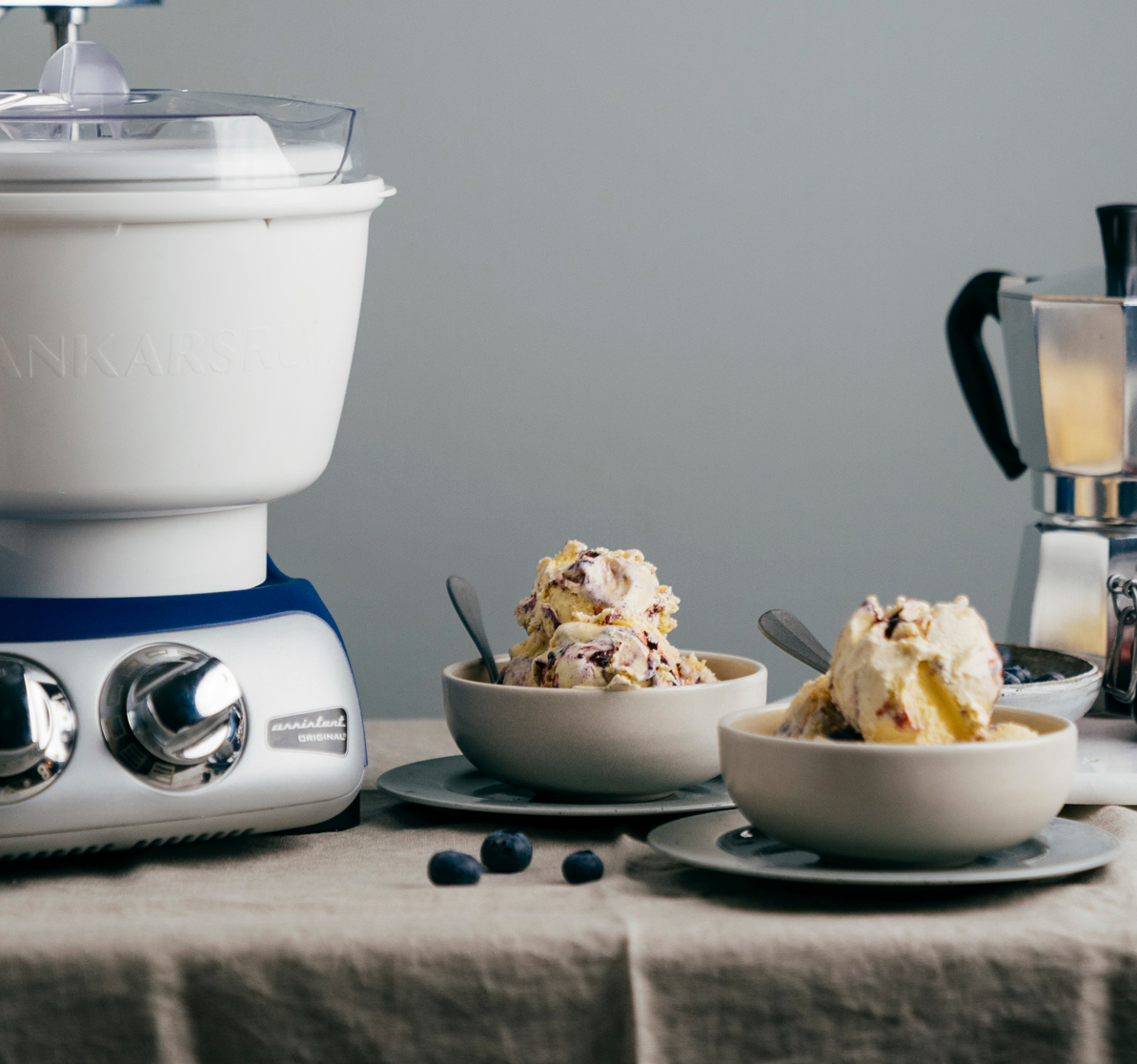 Ostkake iskrem - Ankarsrum Norway