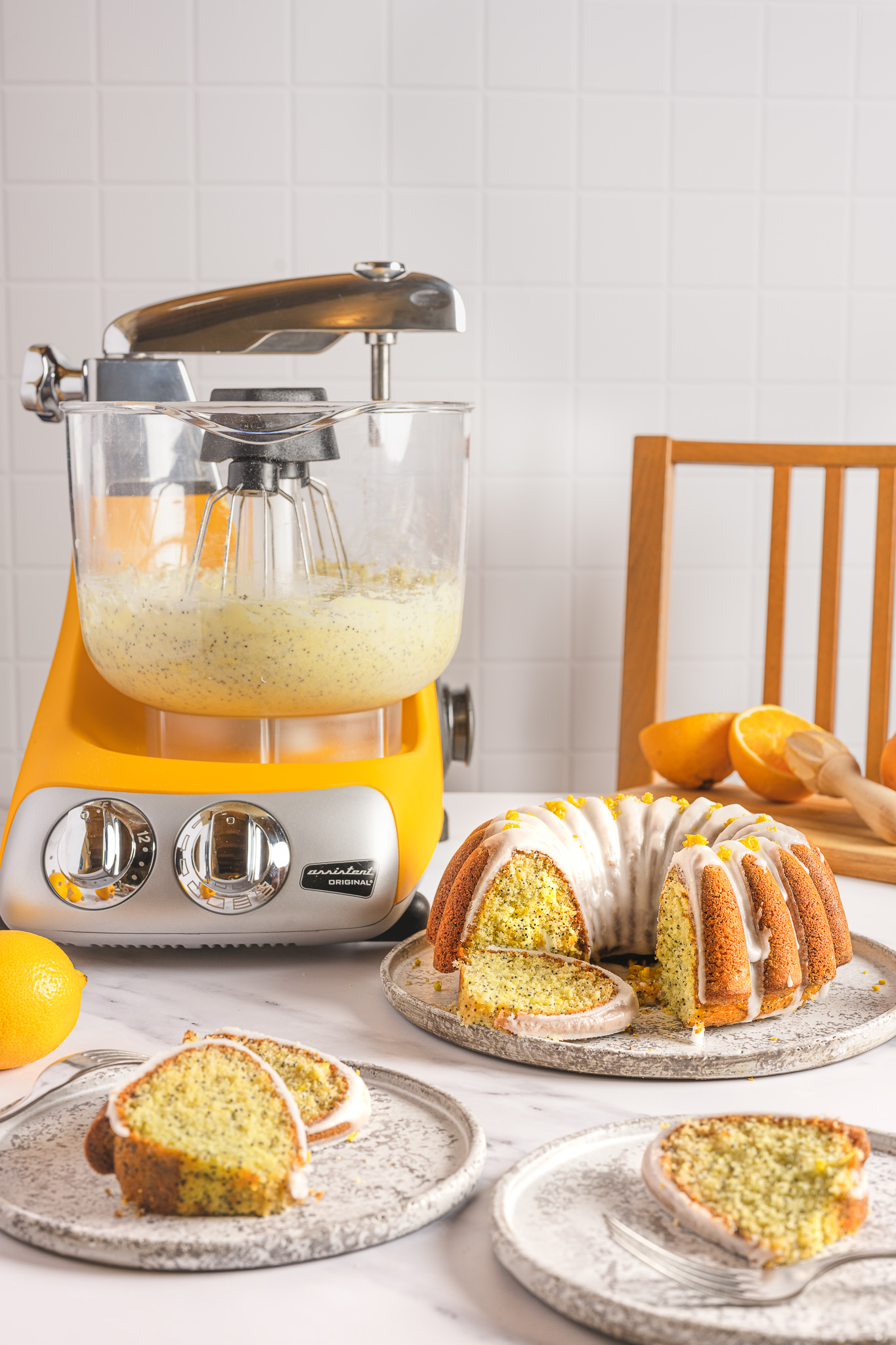 Recept på citronkaka - Riktigt god kaka - Ankarsrum Sweden