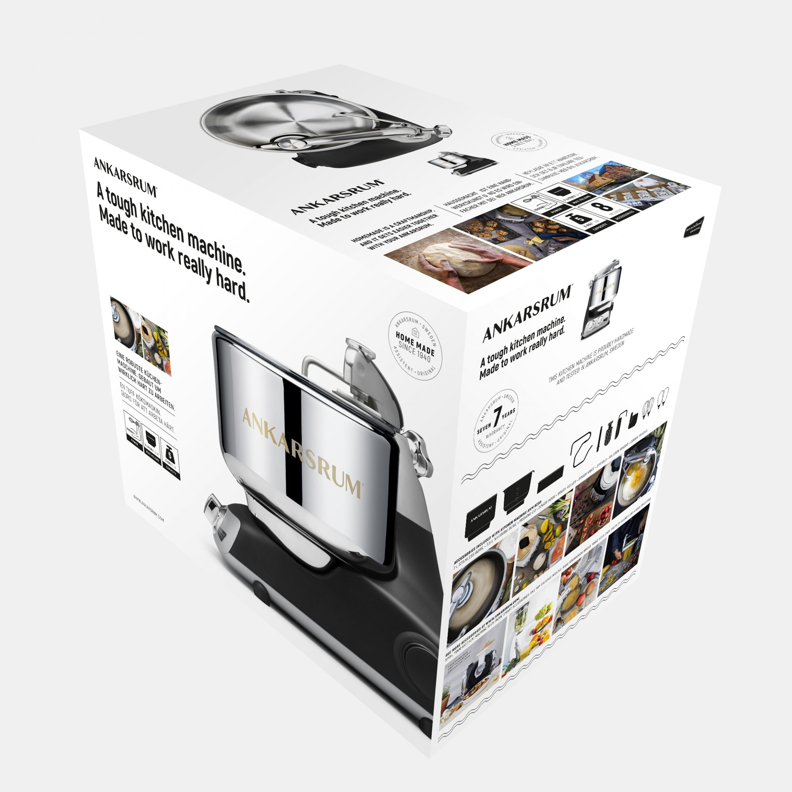 Inkluderat i baspaketet - Ankarsrum Sweden