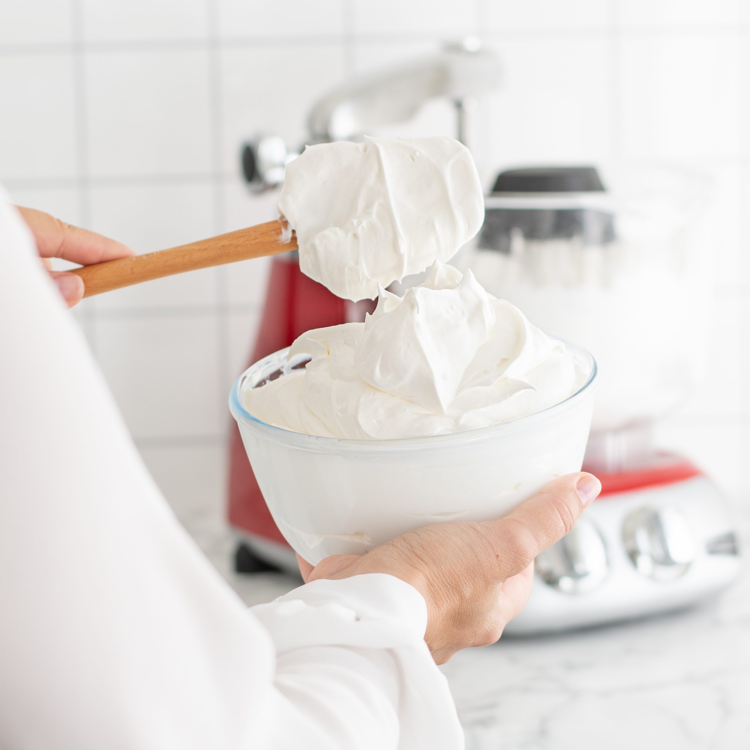 The perfect whipped cream - Perfect fluffy cream - Ankarsrum